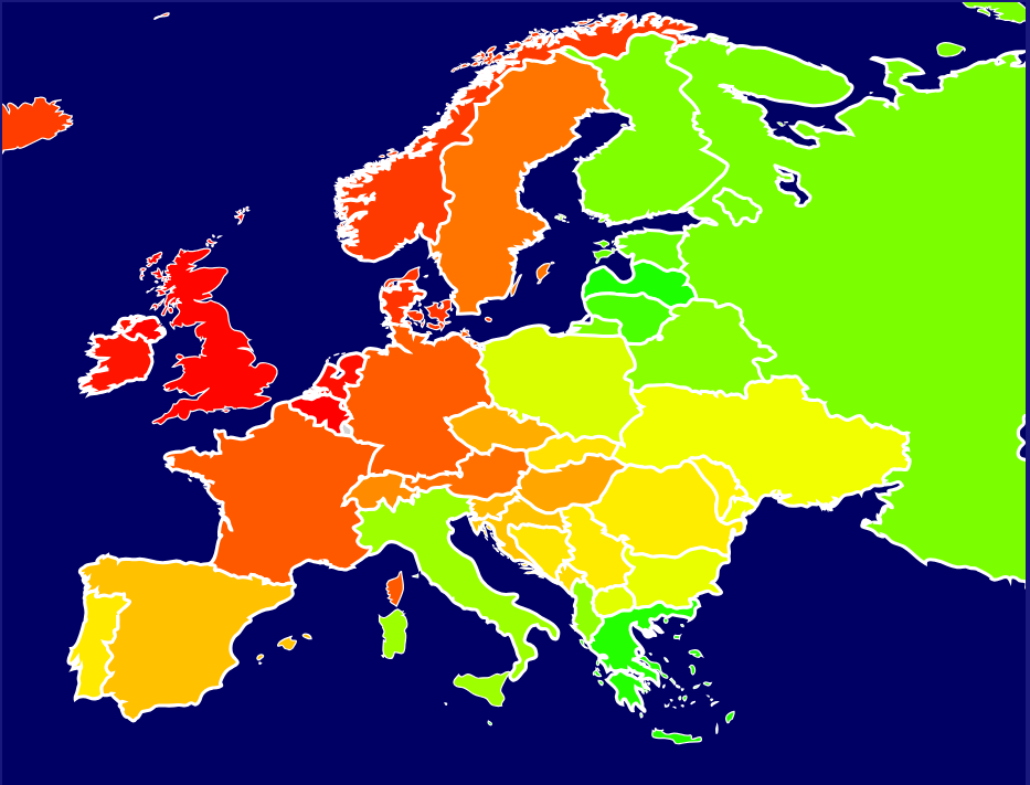 G25 - Post your G25 heatmap | Eupedia Forum